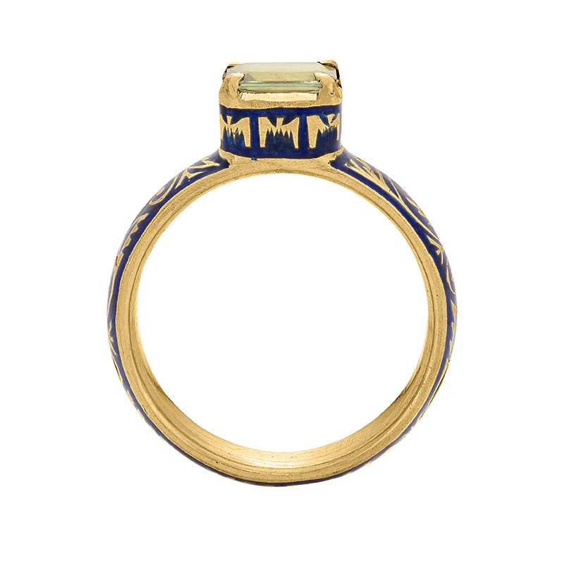 Patrika Solid Gold Sapphire Ring – Cleopatra's Bling